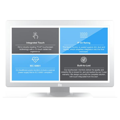 Elo TouchSystems 03-Series Medical Grade POS Touch Screen Monitor ...