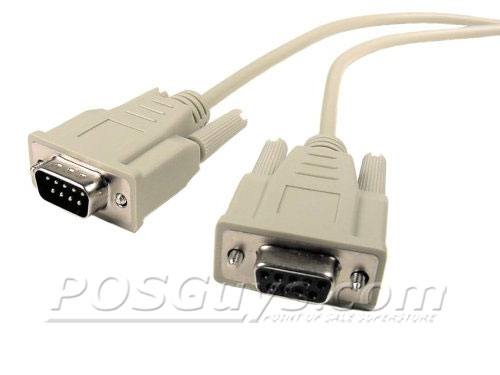 Null Modem Serial Cables and Power Backup | POSGuys.com