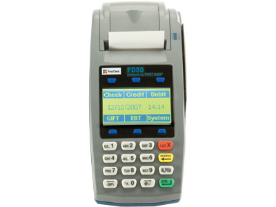 First Data FD50 through PPI Payment Terminals | POSGuys.com