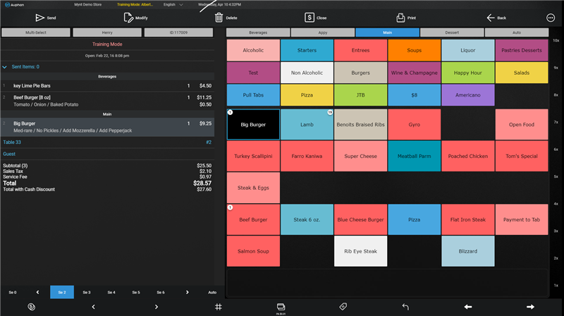 Alternate image for Full Service iPad Restaurant Kit - Auphan