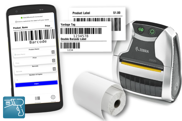 Complete Android Label Printing Kit Barcode Printers | POSGuys.com