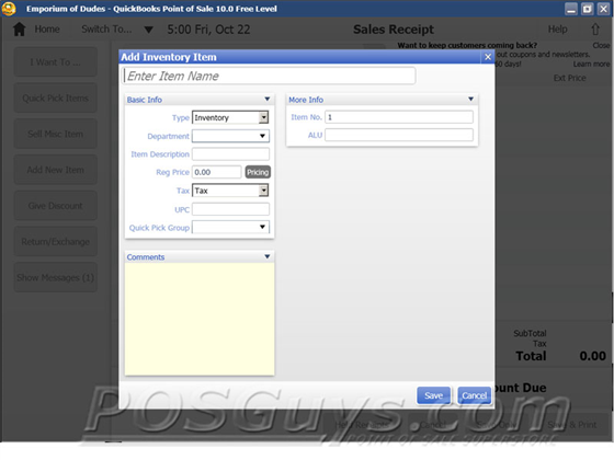 Intuit QuickBooks Point of Sale Pro POS Software | POSGuys.com