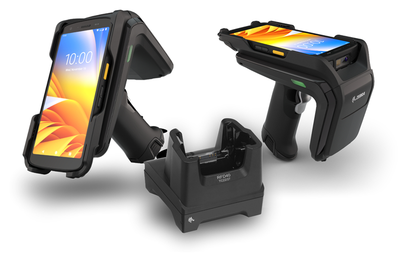 POSGuys.com RFID Solutions > RFID Readers > Zebra RFD40 UHF RFID Sled ...