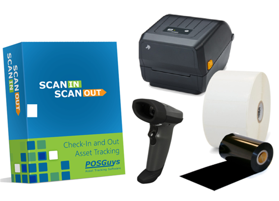 Scan In Scan Out Asset Tracking System Inventory & Asset Control ...