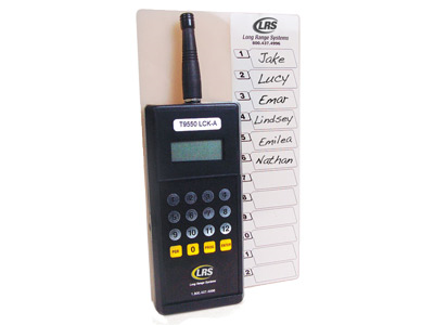Long Range Systems T9550LCK Staff Pager Restaurant Pagers | POSGuys.com
