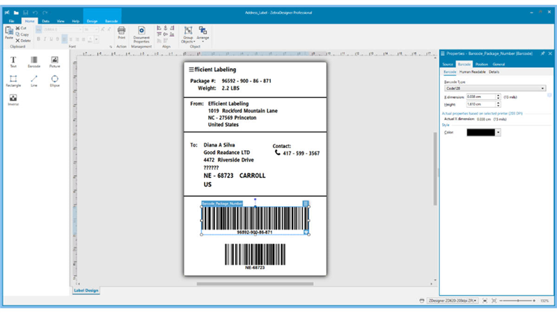 Zebra ZebraDesigner Professional 3 Barcode Label Software | POSGuys.com